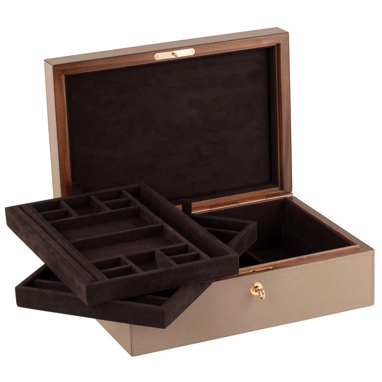 Platinum Jewelry Box For Sale at 1stDibs