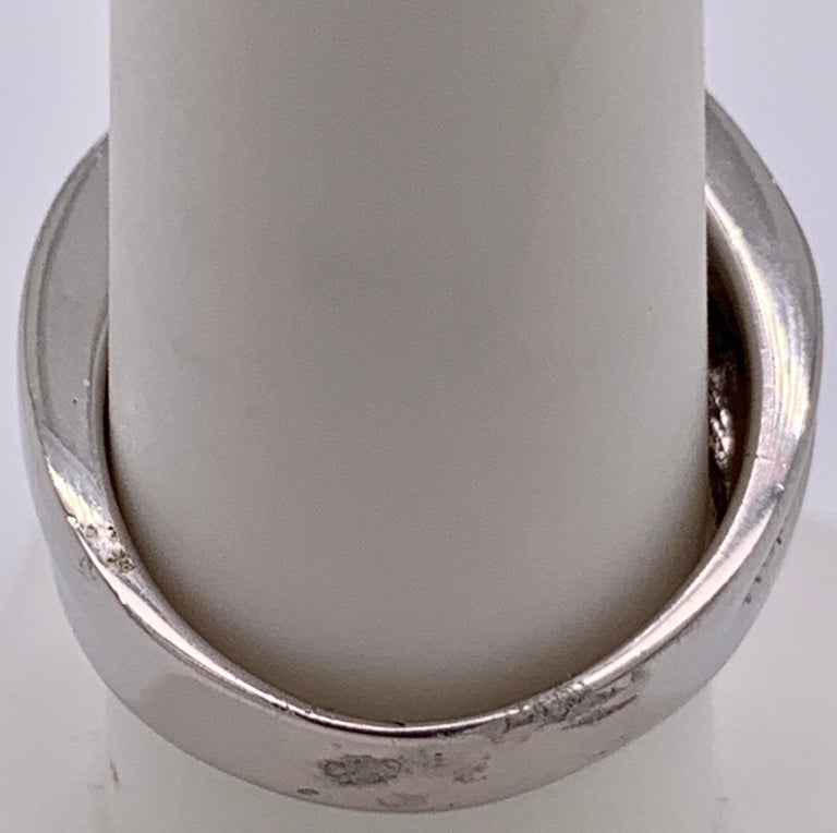 Platinum Ring Wedding Band with Three-Tier Diamond Design 2.00 TDW For ...