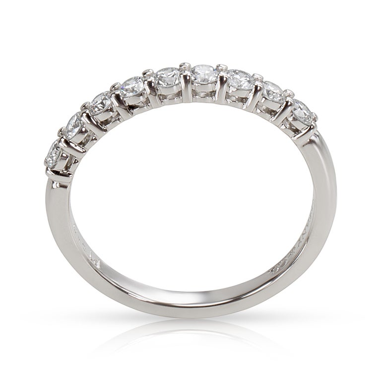 Platinum Tiffany and Co. Embrace Band Ring '9 Diamonds 0.27 Carat' at ...