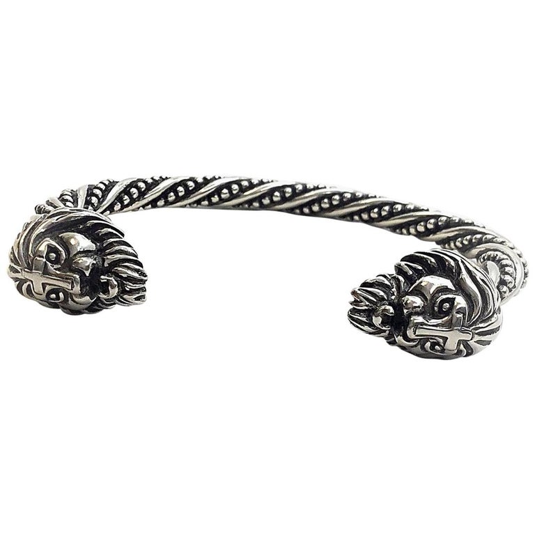 Platinum Vikings Northmen Saga Men Bangle Jewelry For Sale at 1stDibs ...