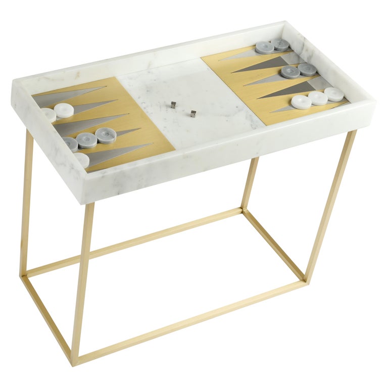 Play Backgammon Table by Saccal Design House For Sale at 1stDibs
