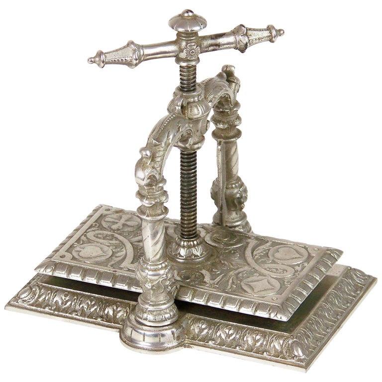 Playing Cards Press, circa 1900 For Sale at 1stDibs