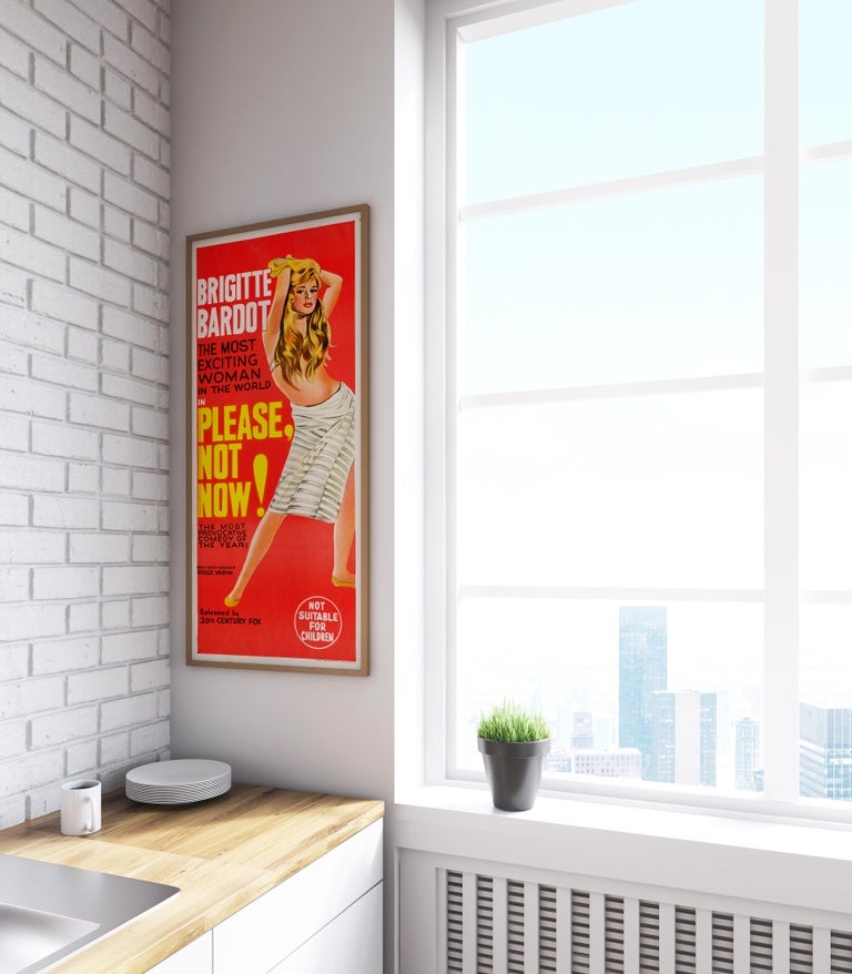 'Please, Not Now!' Original Vintage Australian Daybill Movie Poster ...