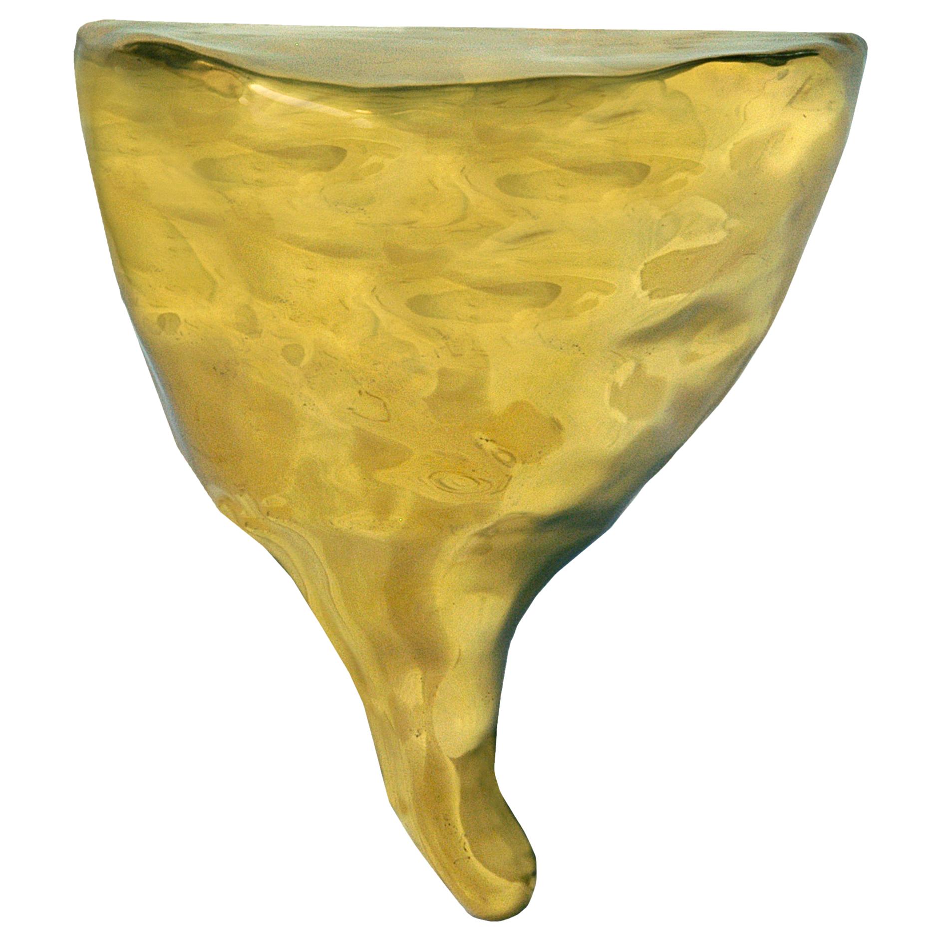 Ecstasy Dining Table in Brass by Scarlet Splendour For Sale at 1stDibs