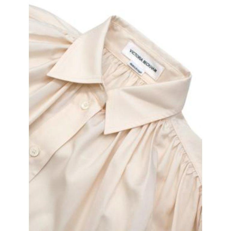 Pleated Silk Blouse For Sale at 1stDibs