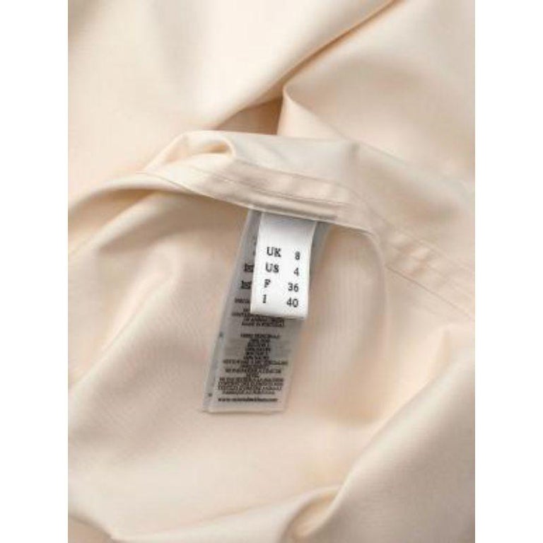 Pleated Silk Blouse For Sale at 1stDibs