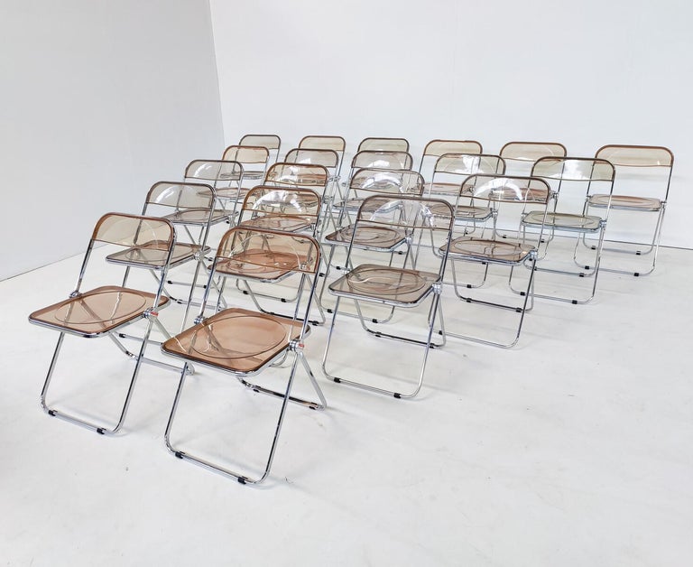 Plia Chair by Giancarlo Piretti for Anonima Castelli, Italy, 1967 For ...