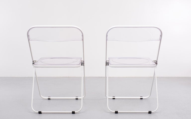 Plia Folding Chair Castelli, 1970s, Italy For Sale at 1stDibs