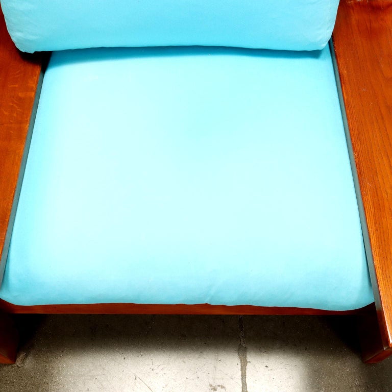 Plinio Armchair Oak, Italy, 1980s For Sale at 1stDibs