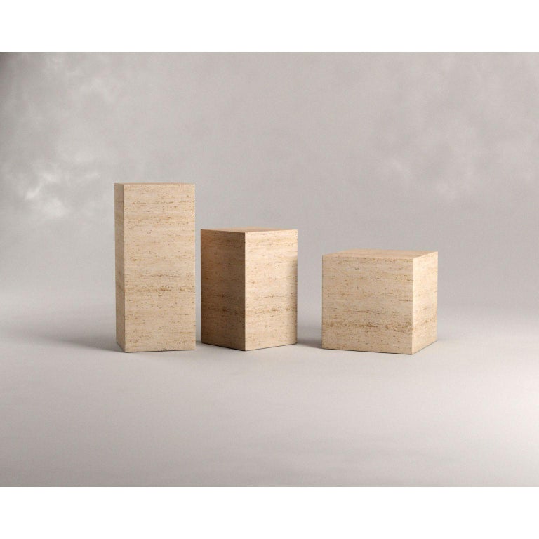 Plinth 50 Side Table by Siete Studio For Sale at 1stDibs