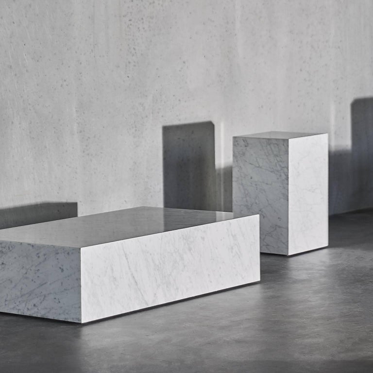 Plinth, Low, Black Marble For Sale at 1stDibs