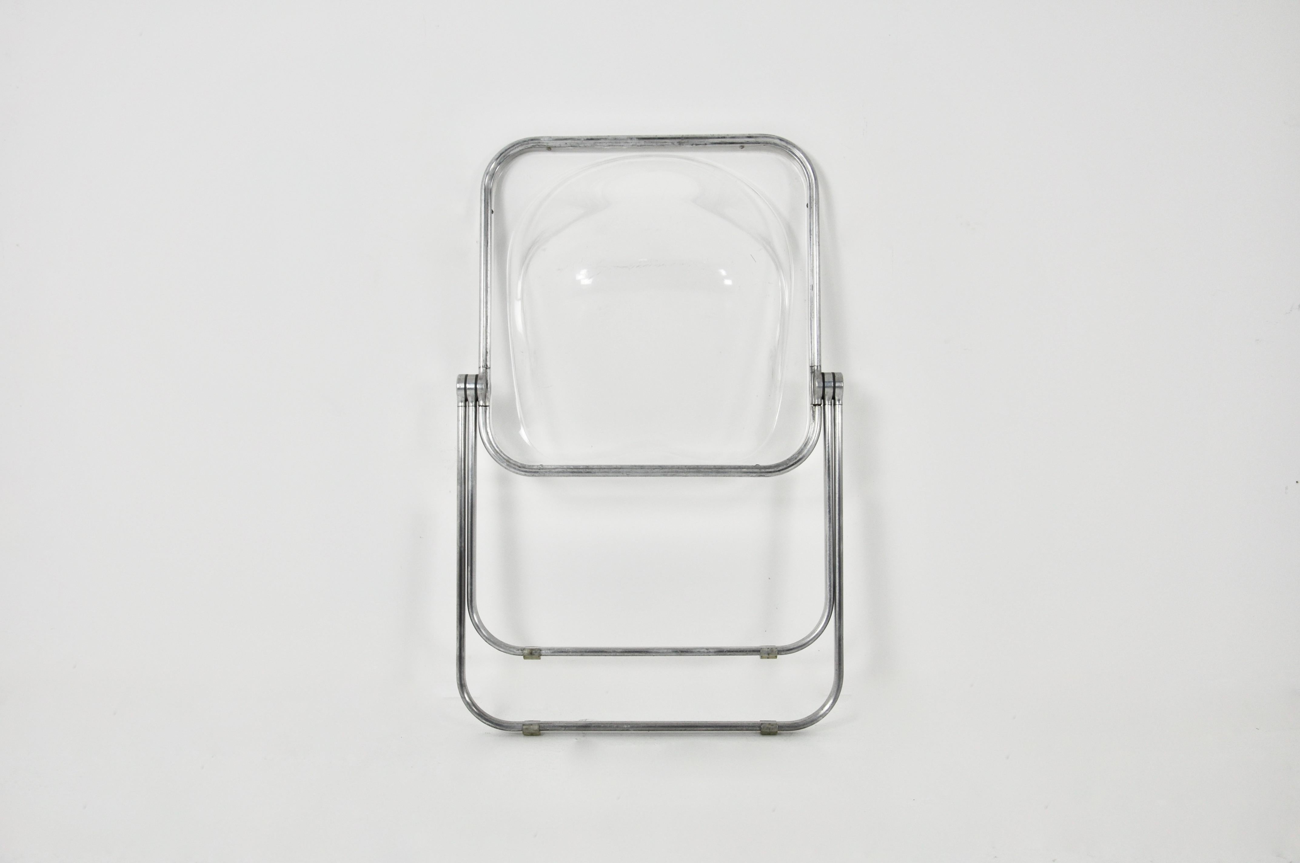 Plona Armchair by Giancarlo Piretti for Castelli 1970S For Sale at 1stDibs