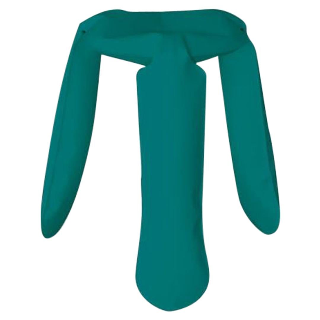 Plopp Mini Polished Water Blue Color Carbon Steel Seating by Zieta For ...