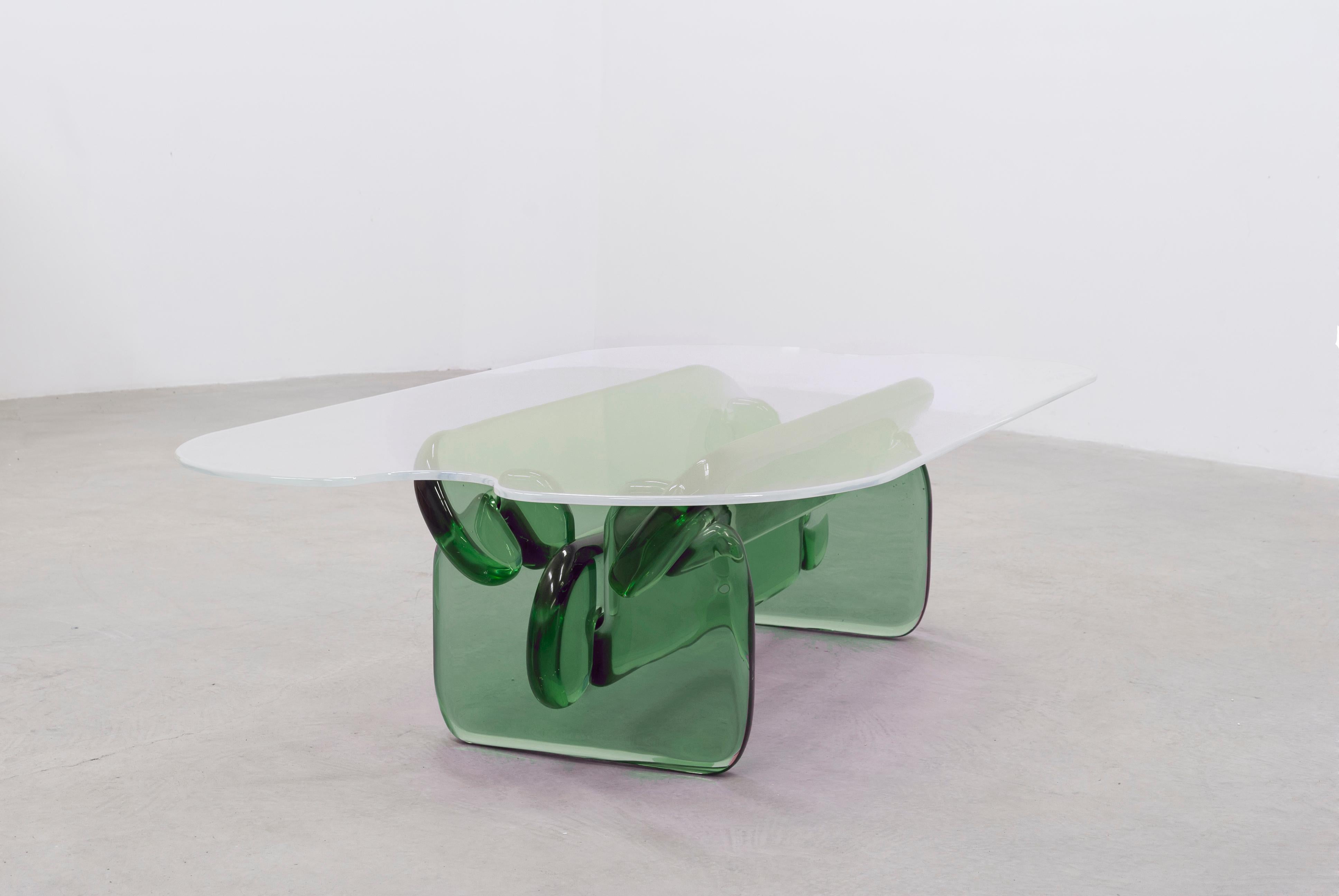 Plump resin table in Hard Candy Purple by Ian Alistair Cochran For Sale ...