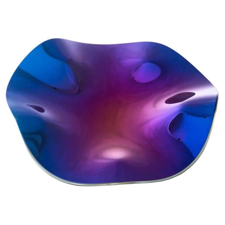 Plus Object glass Vide-Poche "Stingray" Indigo For Sale at 1stDibs