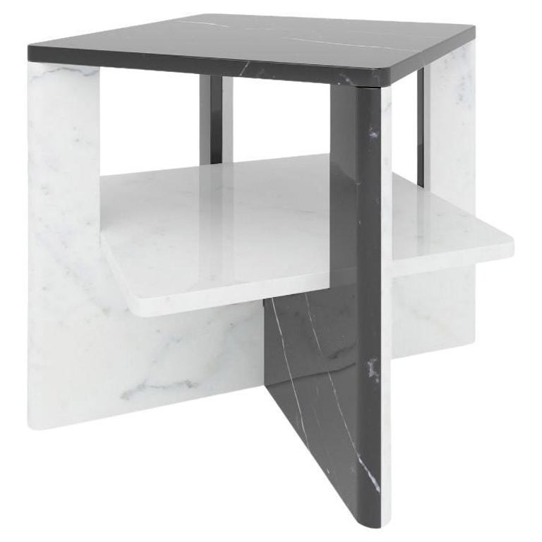 Plus+Double Marble Coffee Table #4 For Sale at 1stDibs