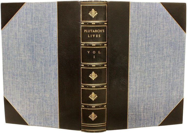 Plutarch, Lives of the Noble Grecians and Romanes, 8 Vols Shakespeare Head Press For Sale at 1stDibs