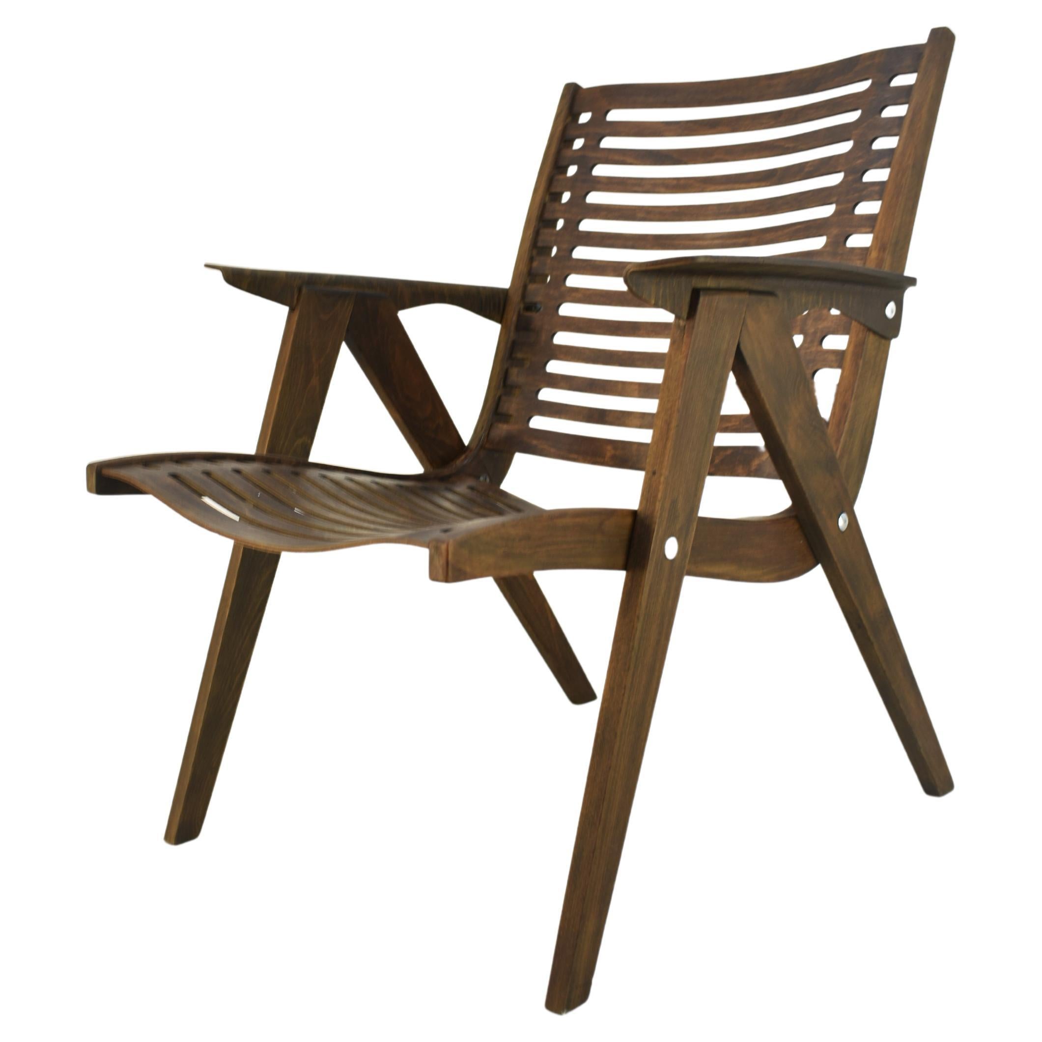 Mid-Century Modern Niko Kralj Prototype for the "Rex" Chair at 1stDibs