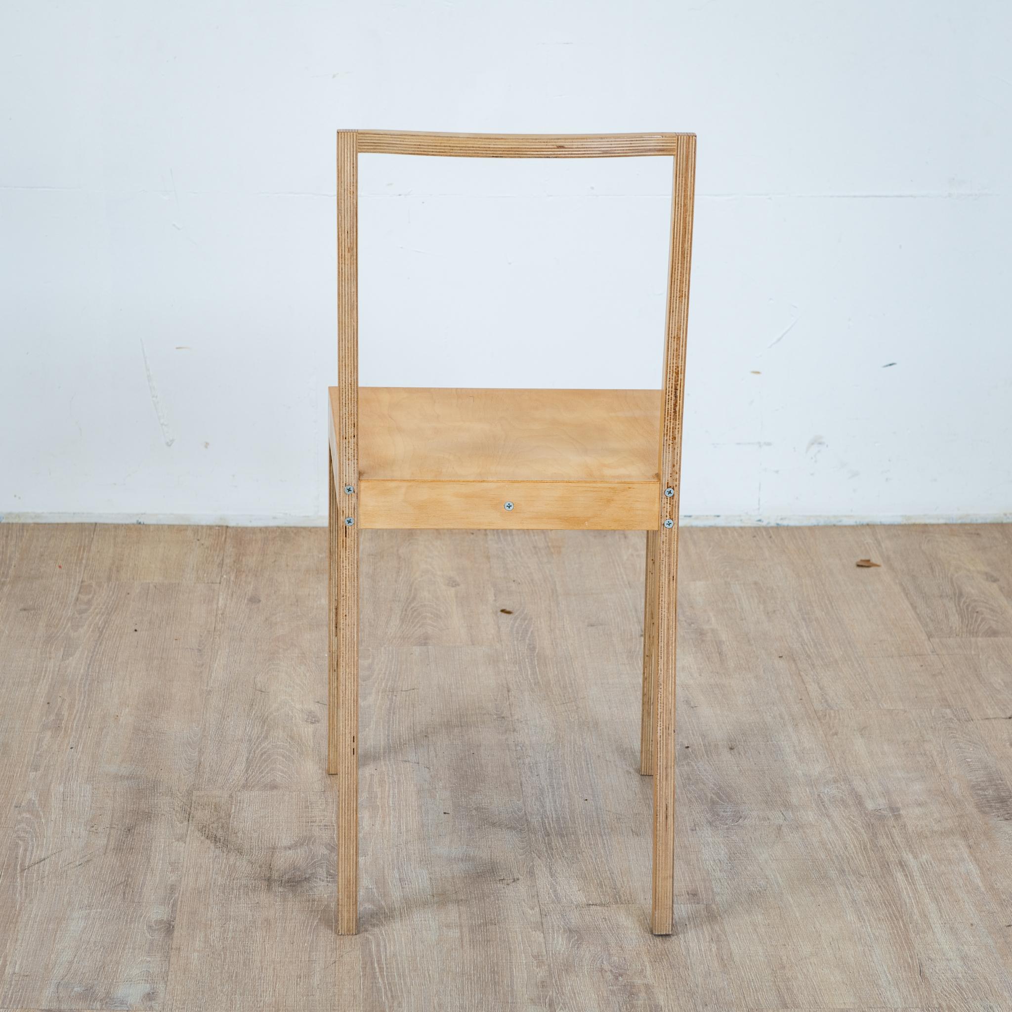 Plywood Dining Chair by Jasper Morrison for Vitra, 1988 For Sale at 1stDibs