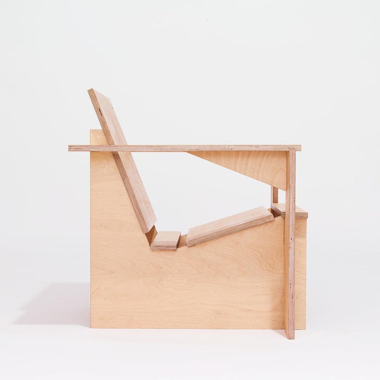 Plywood, Zero-Waste, Body-Fit, Durable, Upstate New York-Made Lounge ...