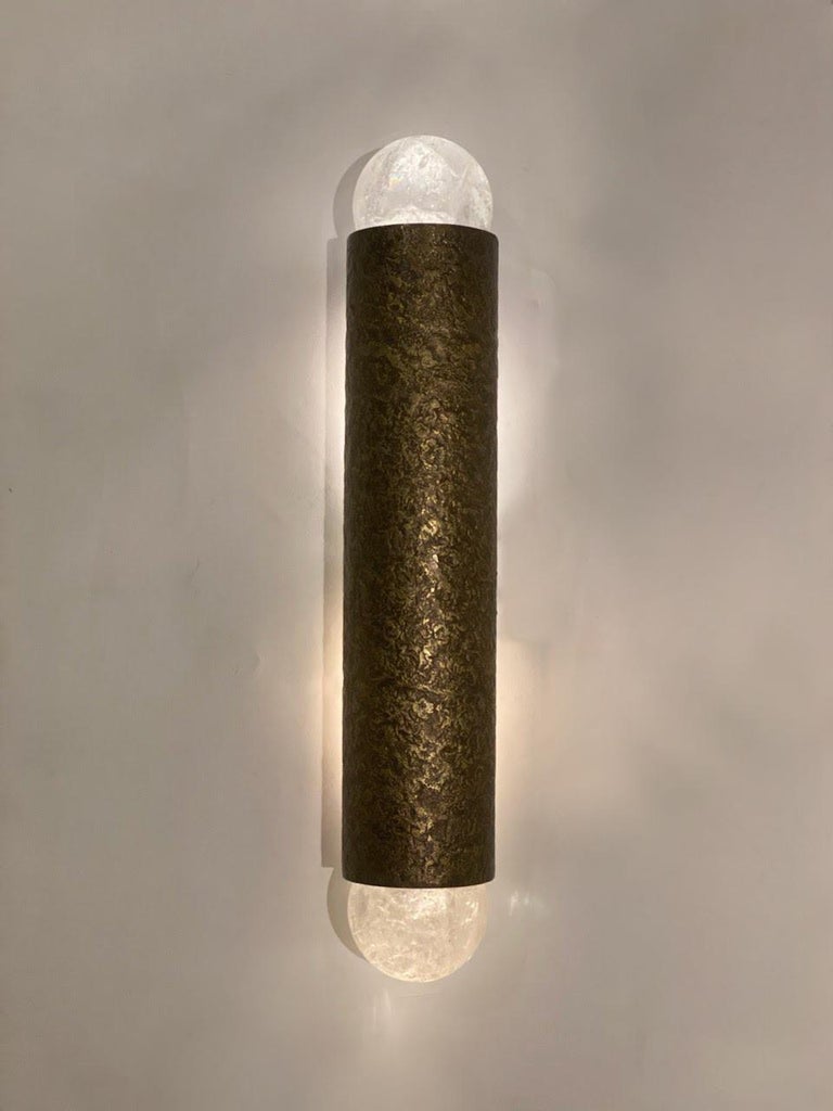 PMB Rock Crystal Sconces by Phoenix For Sale at 1stDibs