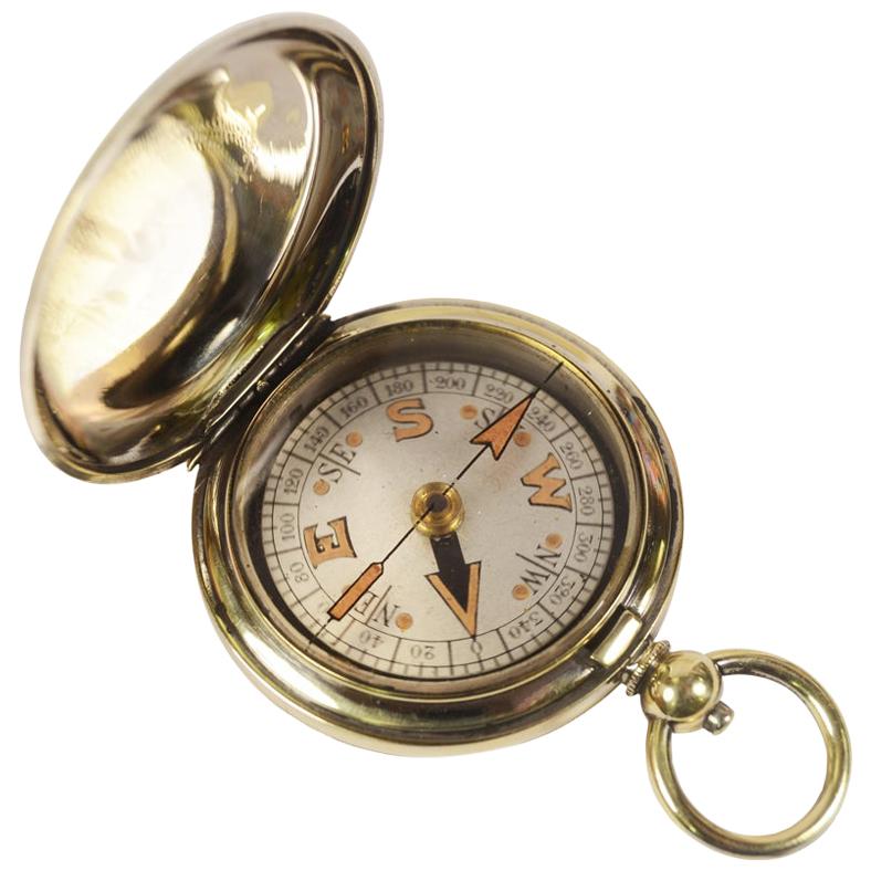 Pocket Compass For A Raf Officer Signed Terrasse W Co 1918 At 1stdibs