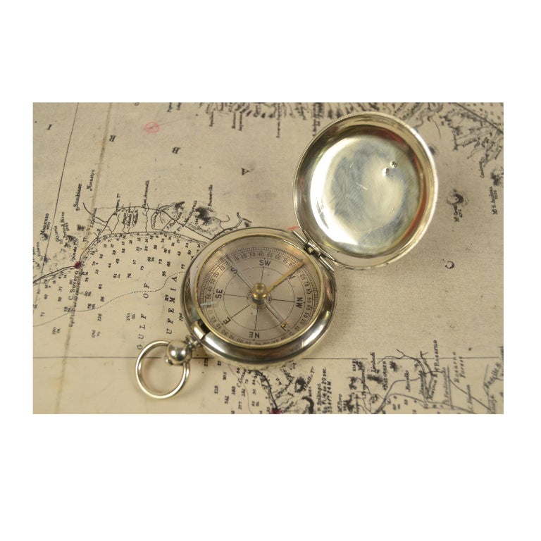Pocket Compass for an Officer English Manufacture, Early 1900s at 1stDibs