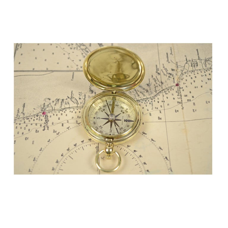 Pocket Compass for the American Army Officers WWI by Waltham at 1stDibs ...