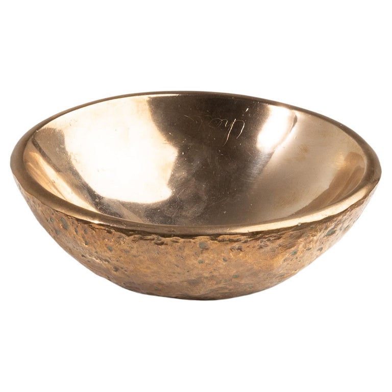 Pocket Emptier by Ado Chale, Solid Cast Bronze For Sale at 1stDibs