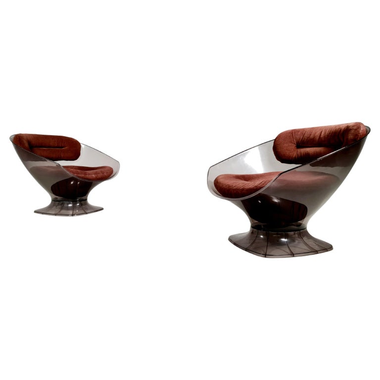 Pod Lounge Chairs by Raphael Raffel from the 1970s at 1stDibs