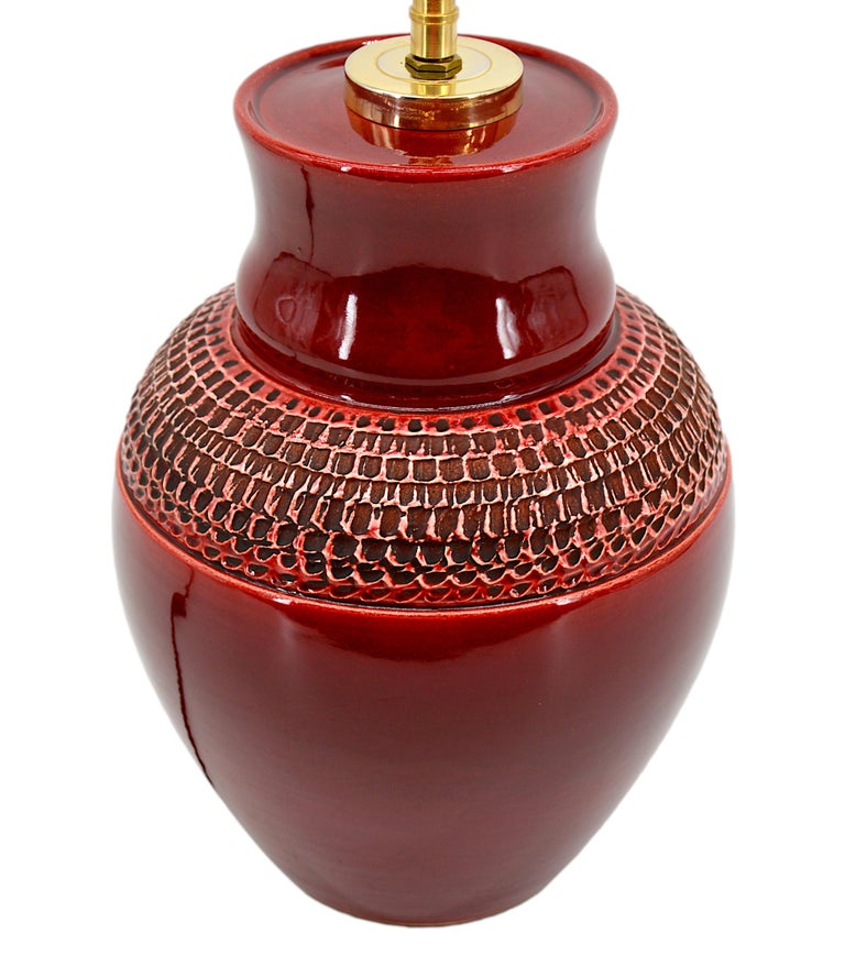 Pol Chambost French Mid-Century Table Lamp, 1950s For Sale at 1stDibs