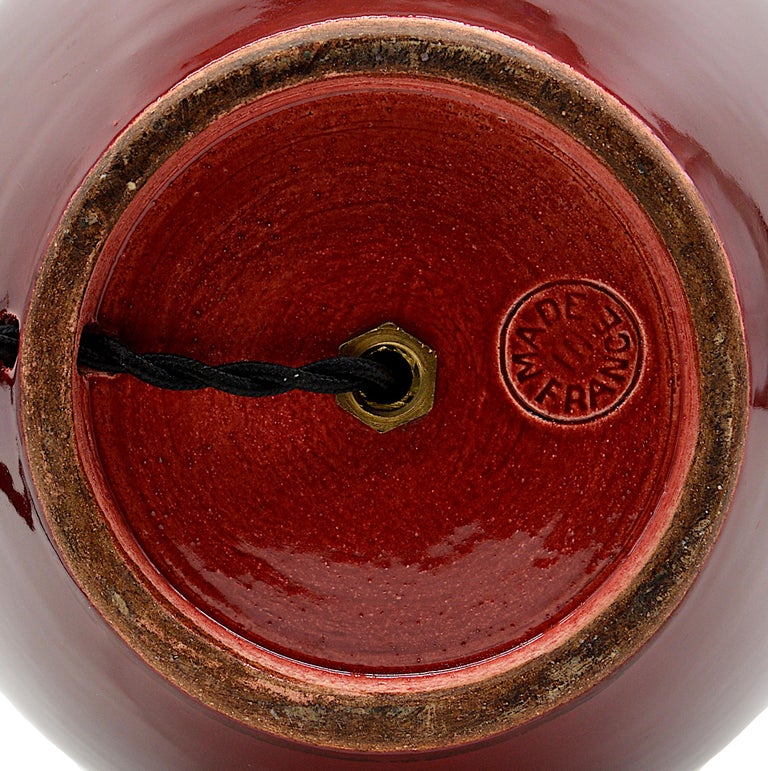 Pol Chambost French Mid-Century Table Lamp, 1950s For Sale at 1stDibs