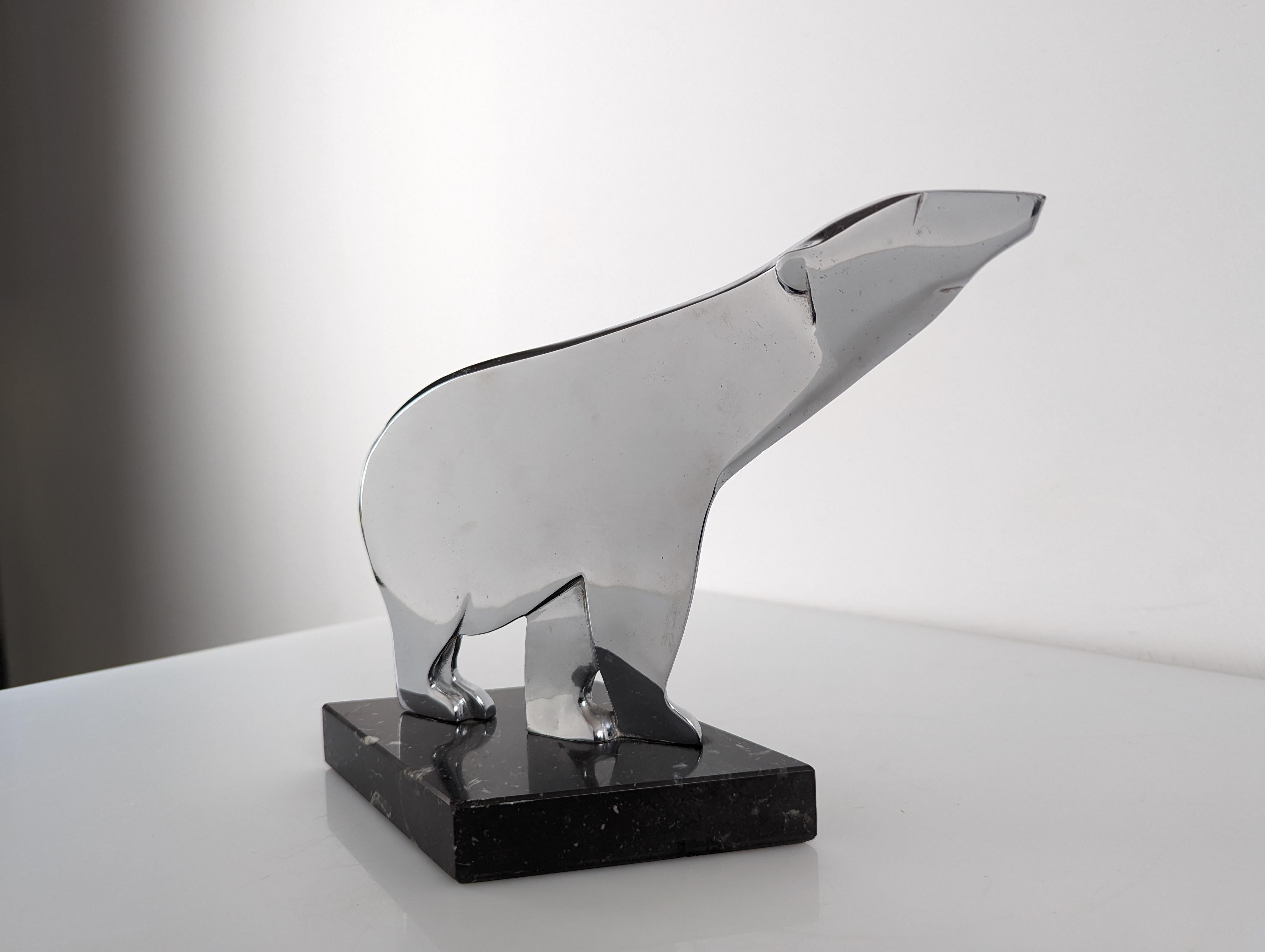 Polar Bear Sculpture by Karl Hagenauer 1920s at 1stDibs