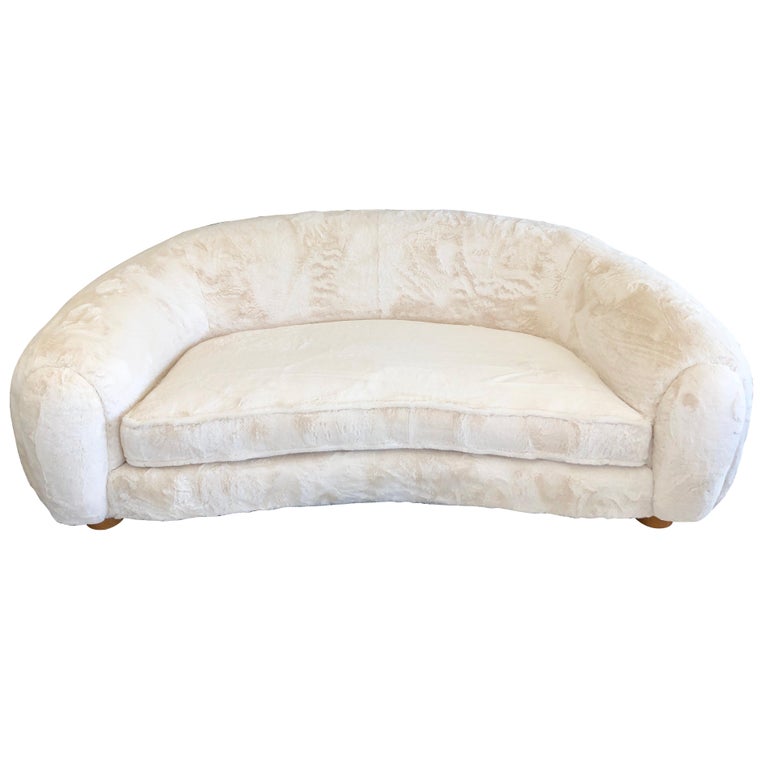Polar Bear Sofa, 1950s at 1stDibs