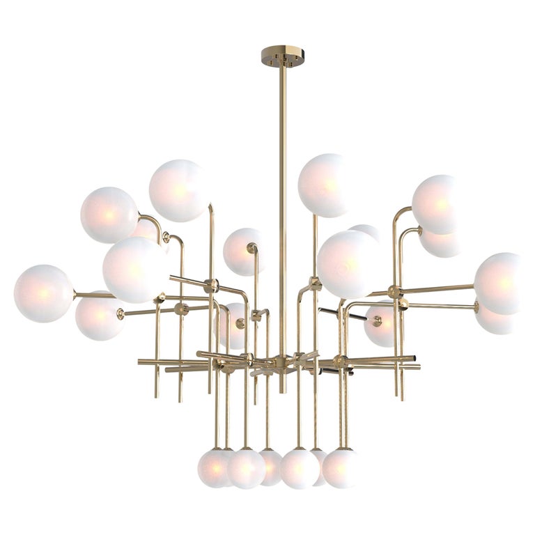 Lustre Polare à 24 lumières En vente sur 1stDibs