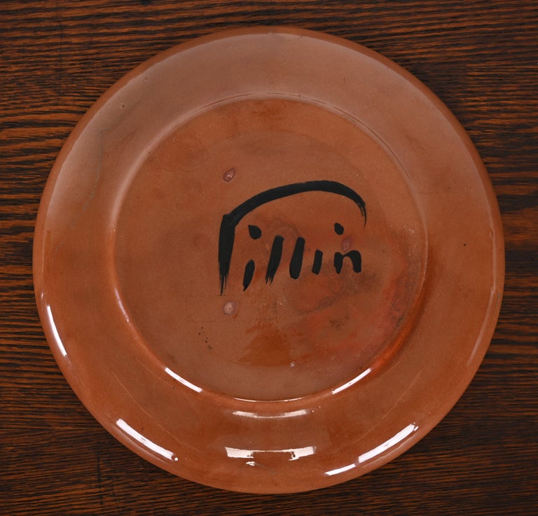Polia Pillin California Studio Pottery Dish, 1950s For Sale at 1stDibs