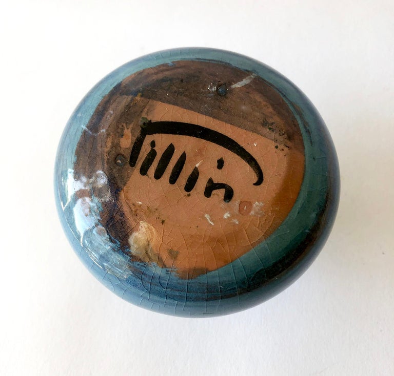 Polia Pillin California Studio Pottery Weed Bud Vase For Sale at 1stDibs