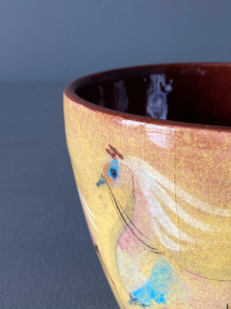 Polia Pillin Ceramic Bowl, circa 1960 at 1stDibs | pillin pottery