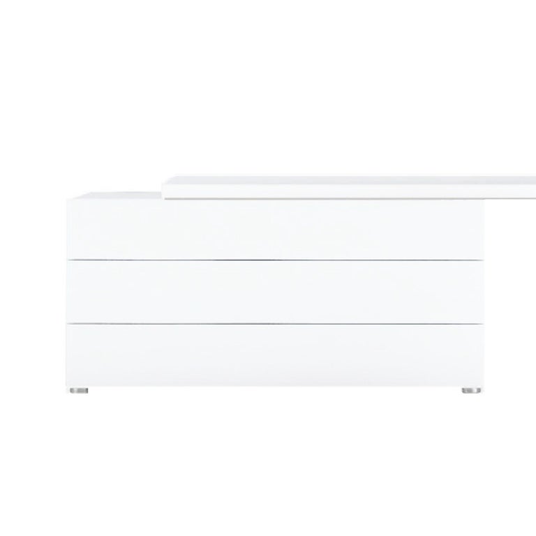 Poliform Italy Dream Collection White Lacquer Modular Dresser with ...