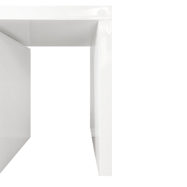 Poliform Italy Dream Collection White Lacquer Modular Dresser with ...