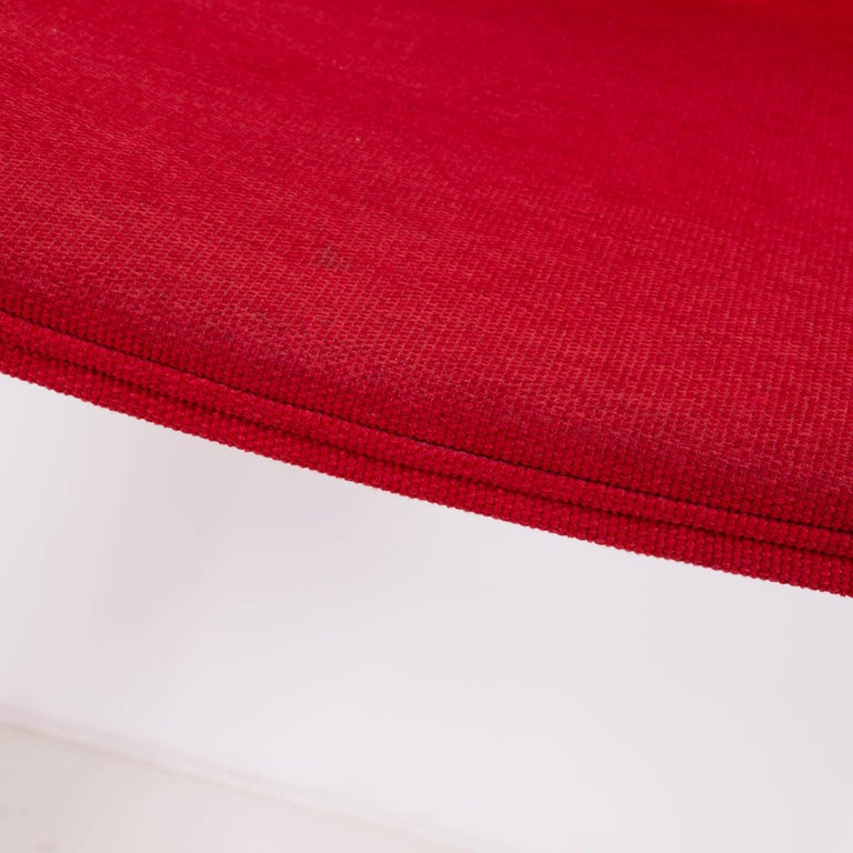 Poliform Nex Red Stools by Mario Mazzer, Set of 2 For Sale at 1stDibs