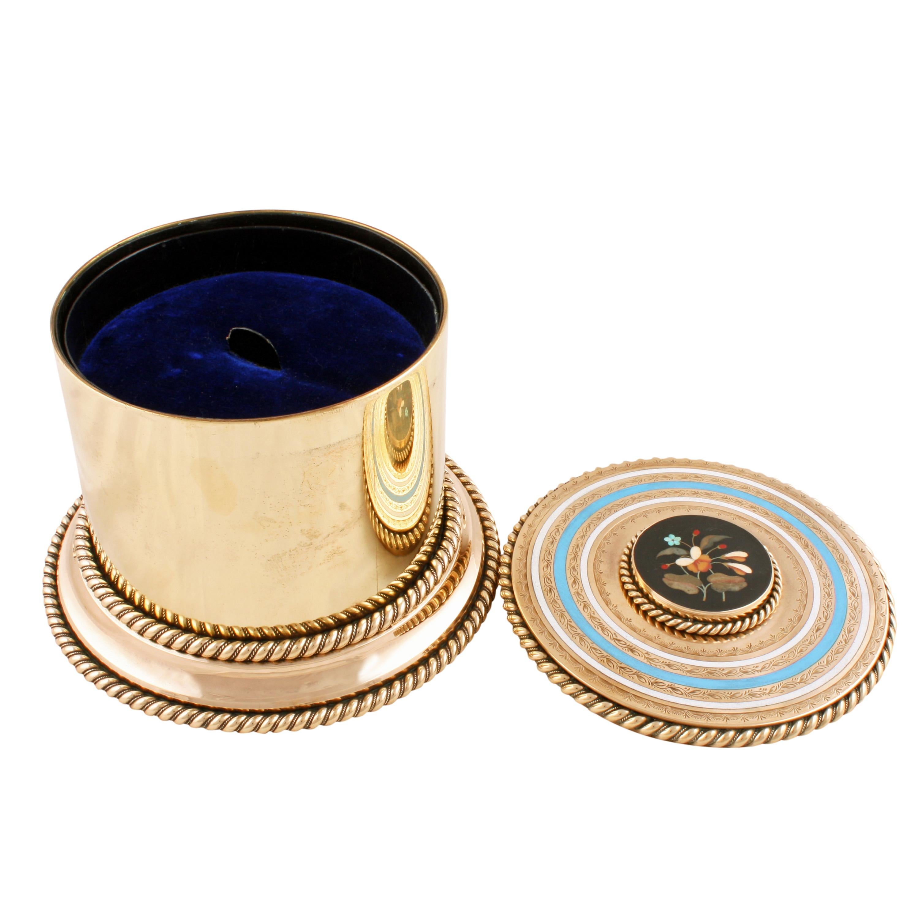 Polished Brass Jewel Casket For Sale at 1stDibs