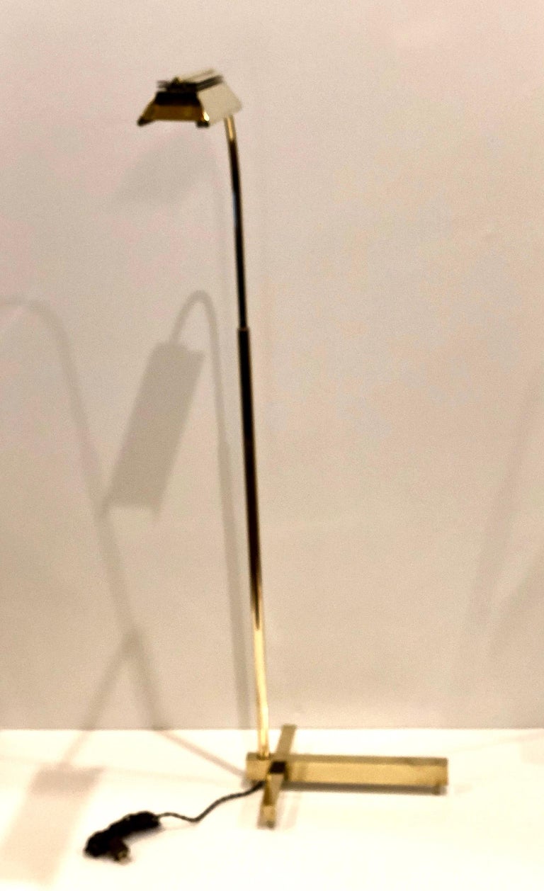 Polished Brass Multi-Directional Floor Lamp by Casella Lighting For ...