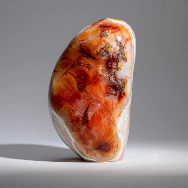 Polished Carnelian Agate Freeform from Madagascar '11.5 lbs' For Sale ...