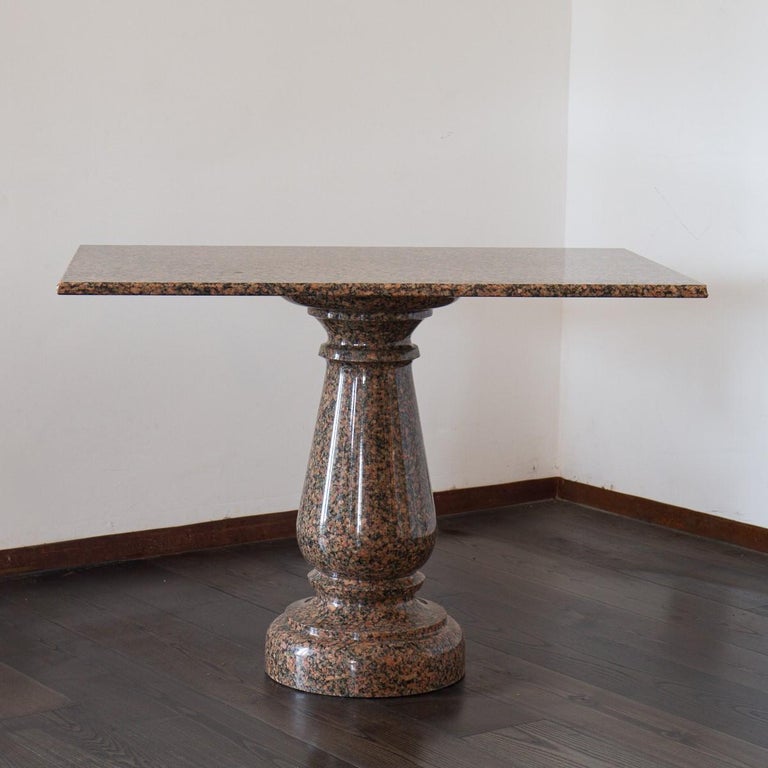Polished Granite Centre Table, Swedish, circa 1835 For Sale at 1stDibs