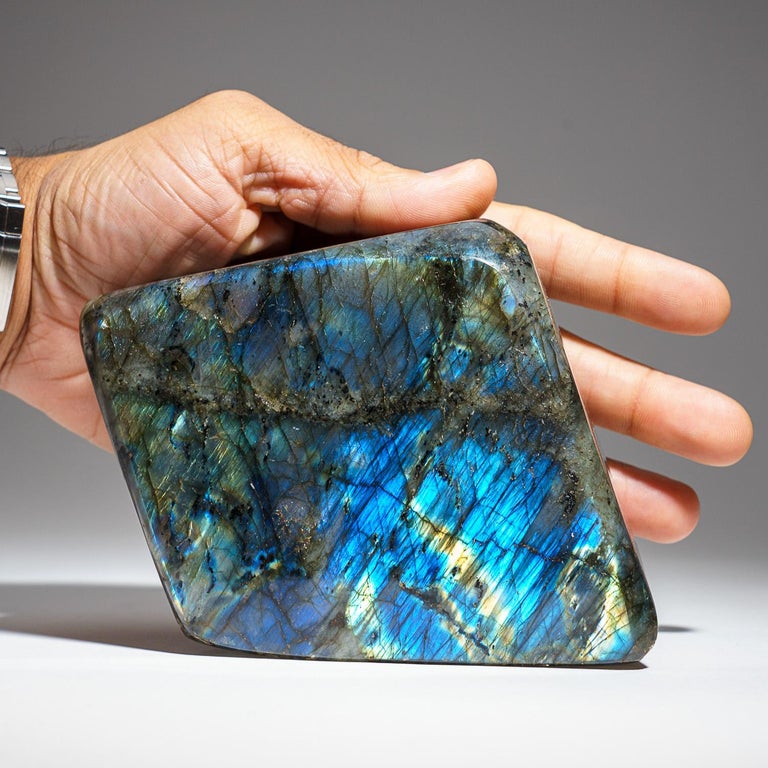 Polished Labradorite Freeform from Madagascar (3 lbs) For Sale at 1stDibs
