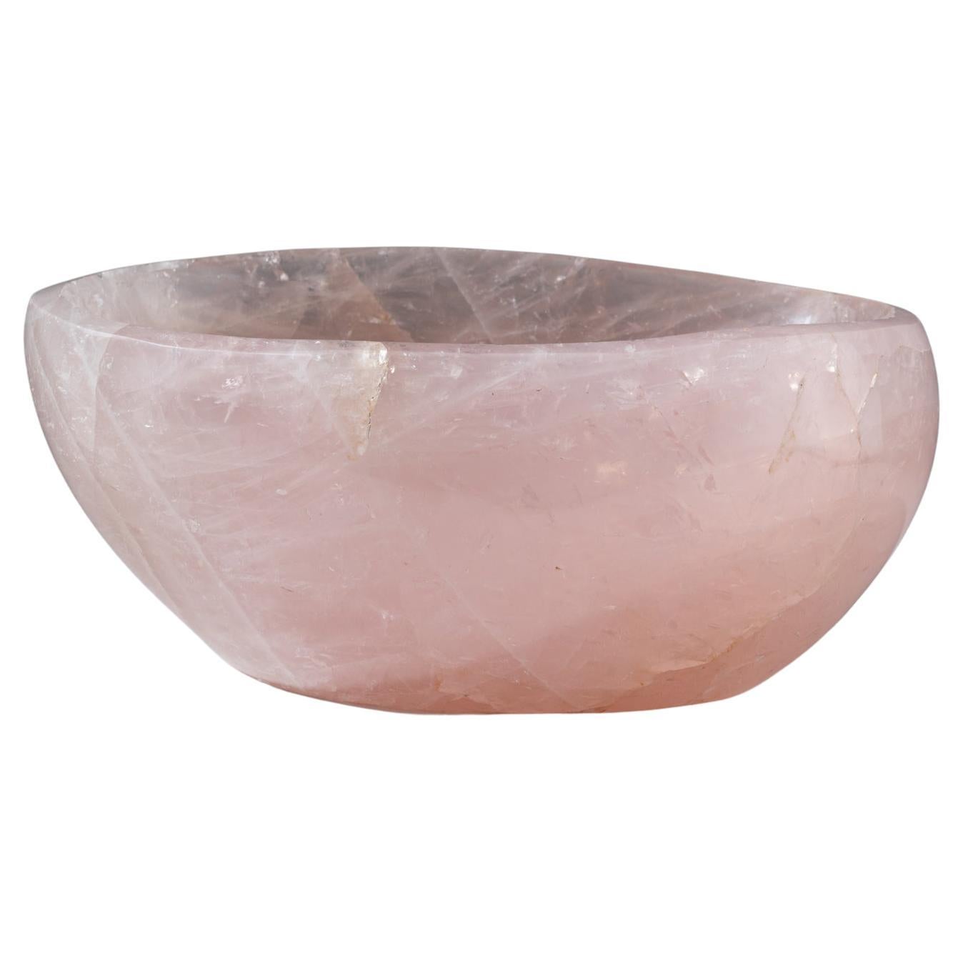 Polished Rose Quartz Flame Freeform from Brazil, '8.5 Lbs' For Sale at ...