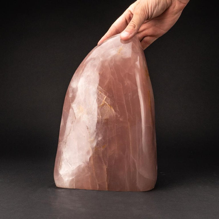 Polished Rose Quartz Freeform from Brazil, '28.5 Lbs' For Sale at 1stDibs
