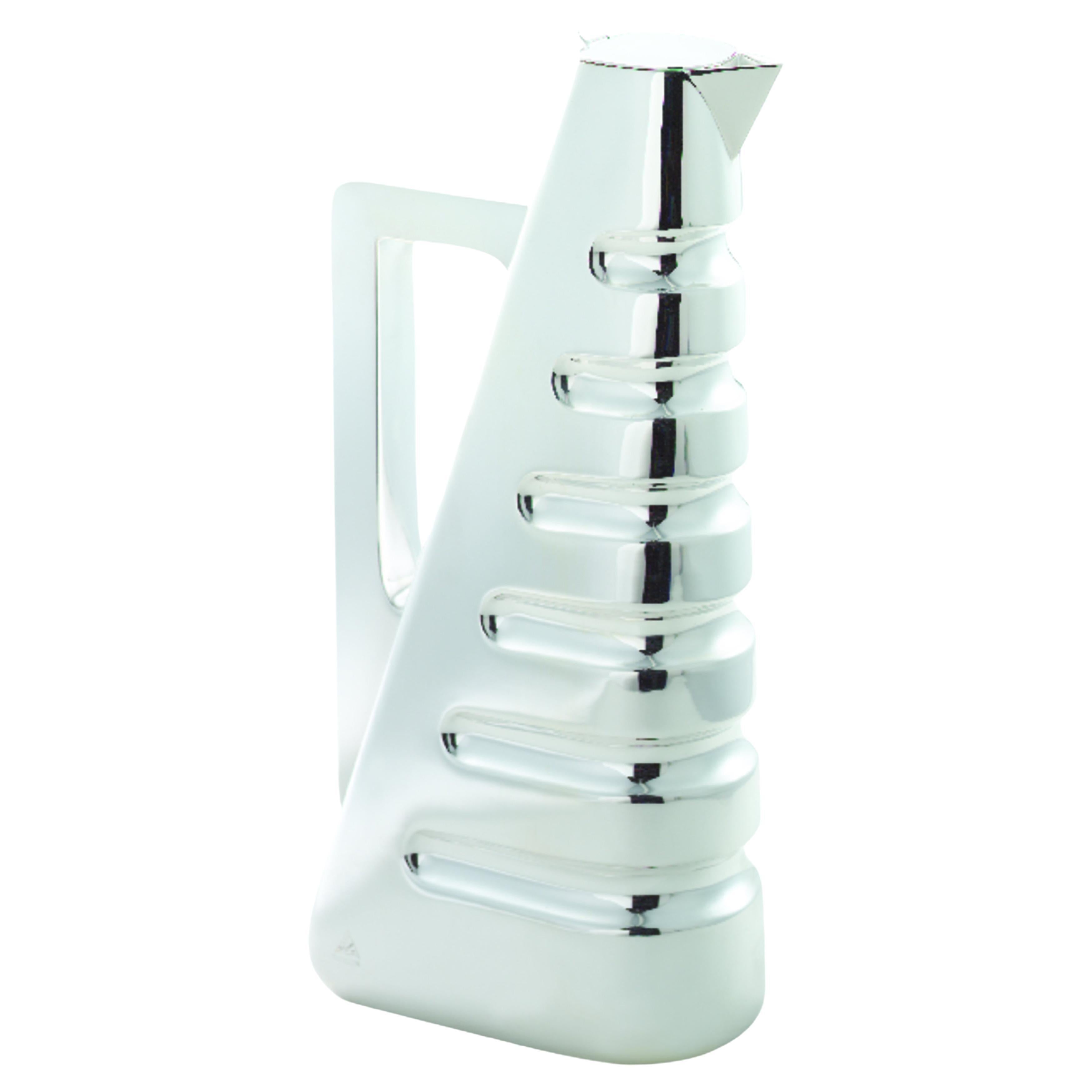 Polished Silver Pitcher, Sculptural Object by Raju Peddada ...