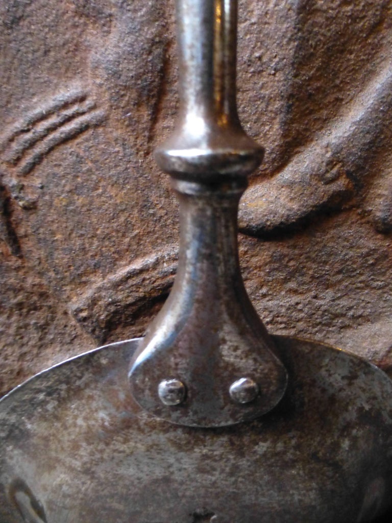 Polished Steel Fire Tool Set, Fire Tools, 19th Century For Sale at 1stDibs